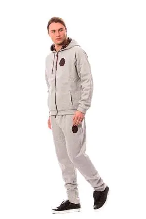 BILLIONAIRE ITALIAN COUTURE Cotton Hooded Sweatsuit