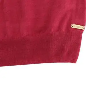 John Galliano Wool Knit Top - Pink