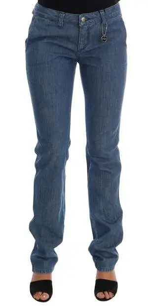 Costume National Wash Cotton Slim Jeans