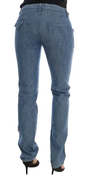 Costume National Wash Cotton Slim Jeans
