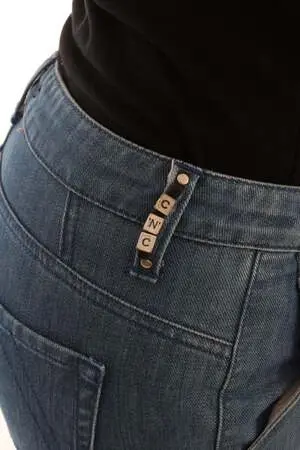Costume National Wash Cotton Slim Jeans
