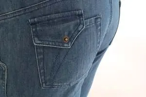 Costume National Wash Cotton Slim Jeans