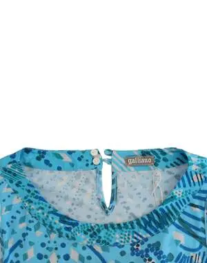 John Galliano Printed Sleeveless Top