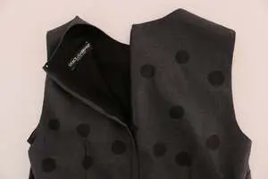Dolce & Gabbana Polka Dot Sleeveless Sheath Dress