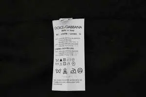 Dolce & Gabbana Staff Cotton Vest - Black