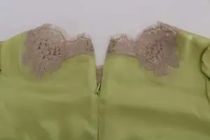 Dolce & Gabbana Silk-stretch Blouse With Floral Lace