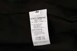 Dolce & Gabbana Polka Dot Sheath Wool Dress
