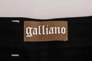 John Galliano Wash Cotton Stretch Regular Fit Jeans - Gray