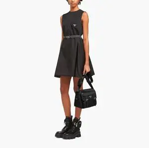 Prada Re-nylon Logo-plaque Shoulder Bag