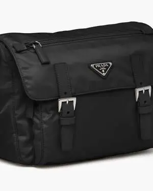 Prada Re-nylon Logo-plaque Shoulder Bag