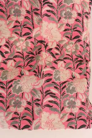 Dolce & Gabbana Floral Brocade Capri - Pink