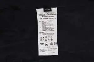 Dolce & Gabbana Striped Wool-blend Waistcoat - Gray