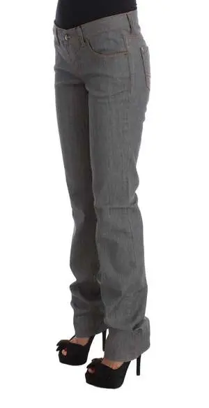 Costume National Regular Fit Cotton Jeans