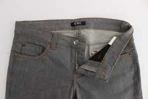 Costume National Regular Fit Cotton Jeans
