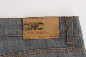 Costume National Regular Fit Cotton Jeans
