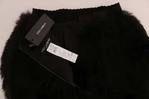 Dolce & Gabbana Mink And Nutria Fur Mini Hot Pants