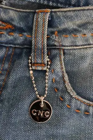 Costume National Classic Wash Cotton Jeans