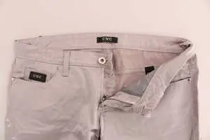 Costume National C'n'c Cotton Blend Slim Fit Jeans