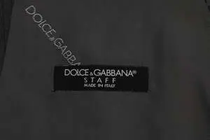 Dolce & Gabbana Staff Cotton Rayon Vest - Gray