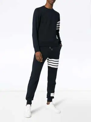 Thom Browne 4-bar Stripe Track Pants - Navy