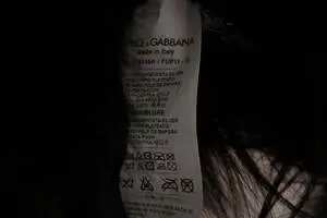 Dolce & Gabbana Silver Fox Fur Scarf
