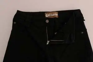 John Galliano Cotton Stretch Jeans - Black