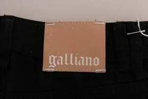 John Galliano Cotton Stretch Jeans - Black