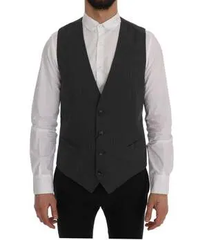 Dolce & Gabbana Striped Vests For Men