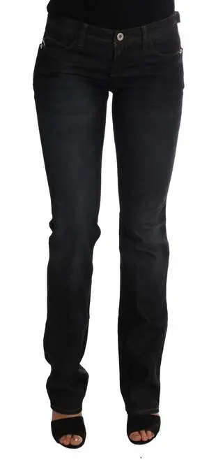 Costume National C'n'c Slim Fit Dark Wash Jeans - Blue