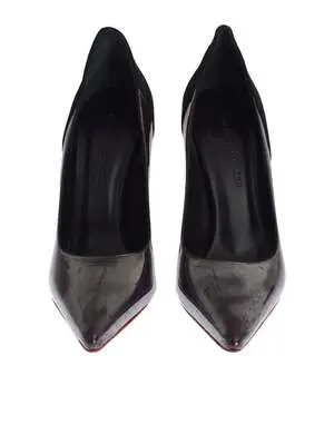 Cédric Charlier Leather And Suede Pumps