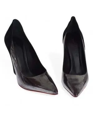 Cédric Charlier Leather And Suede Pumps