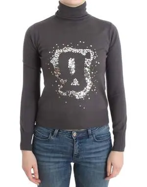 John Galliano Turtleneck Virgin Wool Jumper - Brown