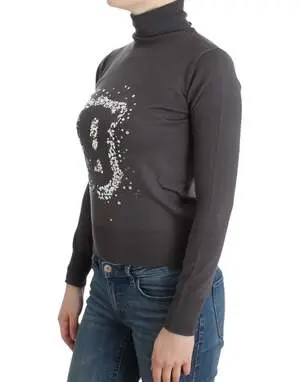 John Galliano Turtleneck Virgin Wool Jumper - Brown