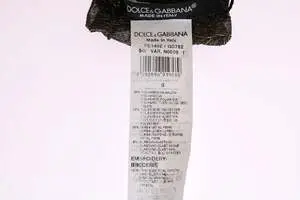Dolce & Gabbana Floral Crystal Embellished Stockings