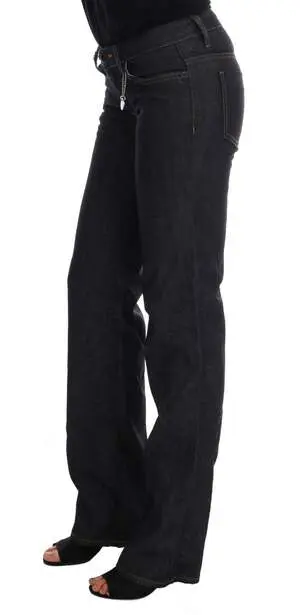 Costume National Classic Fit Dark Wash Denim Jeans