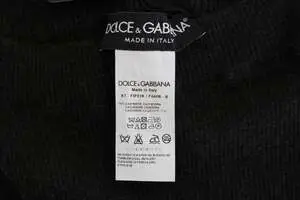 Dolce & Gabbana Cashmere Ribbed Stretch Tights