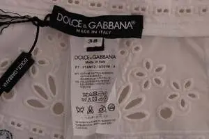 Dolce & Gabbana Majolica Embroidered Capri Pants