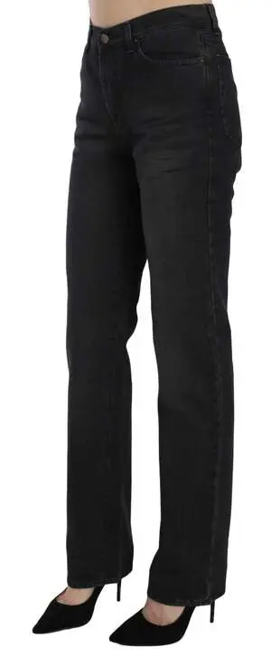 Just Cavalli High Waist Straight Leg Jeans