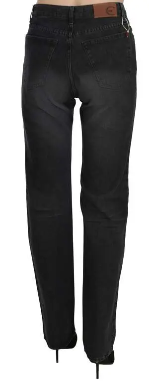 Just Cavalli High Waist Straight Leg Jeans