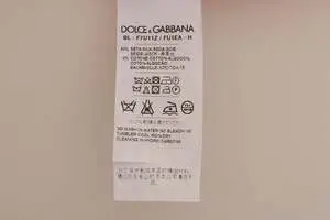 Dolce & Gabbana Silk T-shirt With Embroidery