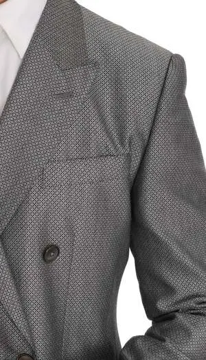 Dolce & Gabbana Stretch Crystal Bee Slim Fit Suit