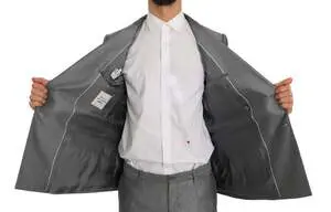 Dolce & Gabbana Stretch Crystal Bee Slim Fit Suit