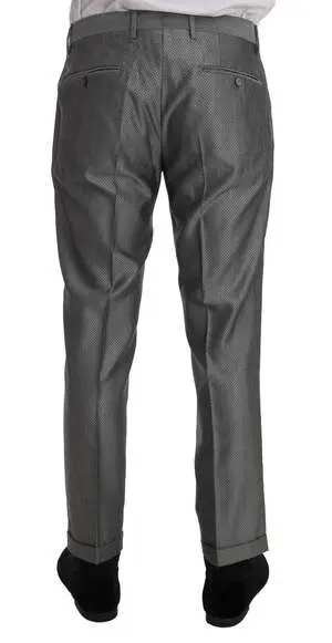 Dolce & Gabbana Stretch Crystal Bee Slim Fit Suit