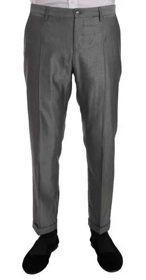 Dolce & Gabbana Stretch Crystal Bee Slim Fit Suit