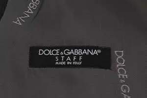 Dolce & Gabbana Staff Cotton Rayon Vest - Gray