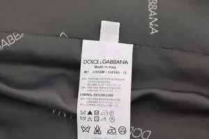 Dolce & Gabbana Staff Cotton Rayon Vest - Gray