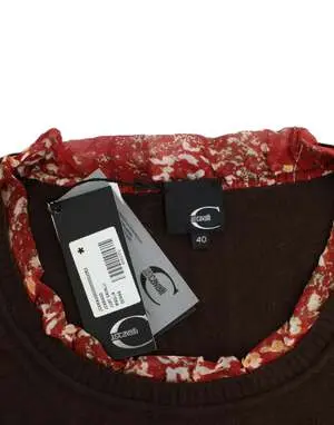 Roberto Cavalli Crewneck Pullover Sweater