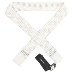 Dolce & Gabbana Polka Dotted Silk Scarf