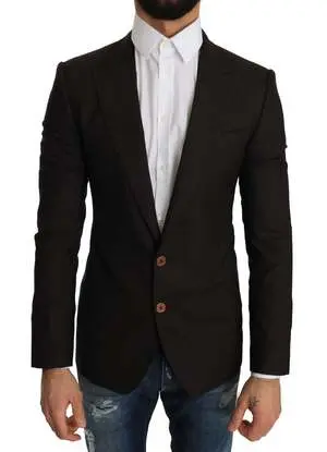 Dolce & Gabbana Wool Sicilia Jacket Coat Blazer