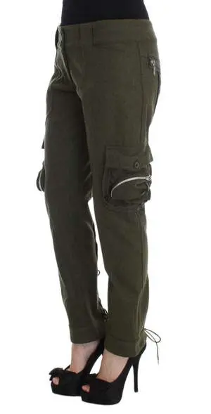 Ermanno Scervino Wool Blend Cargo Pants